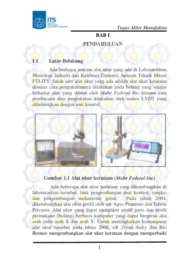 Alat Ukur Kerataan | PDF | Teknologi & Rekayasa