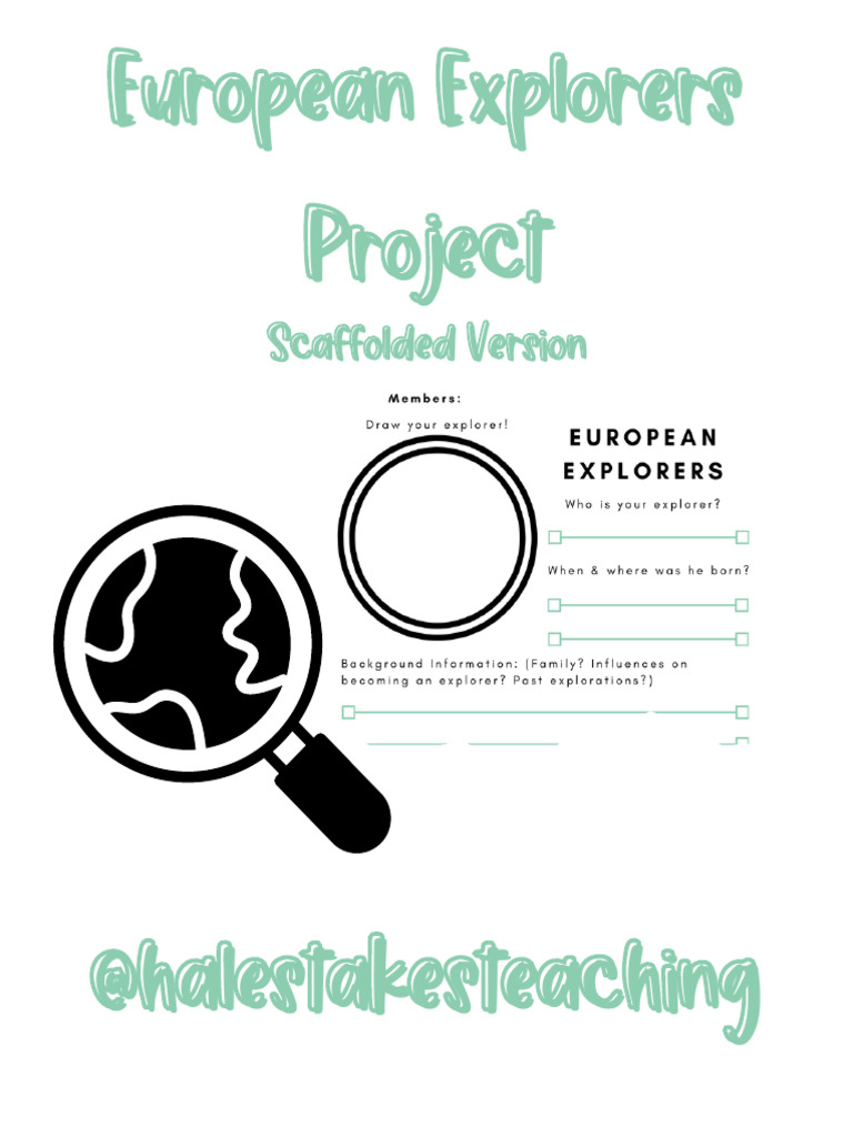 European Explorers Project | PDF