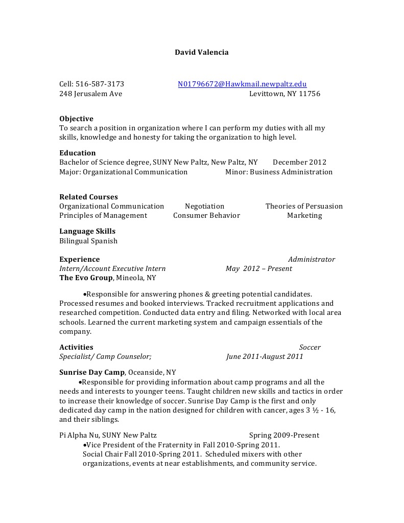 David Resume | PDF | Wellness