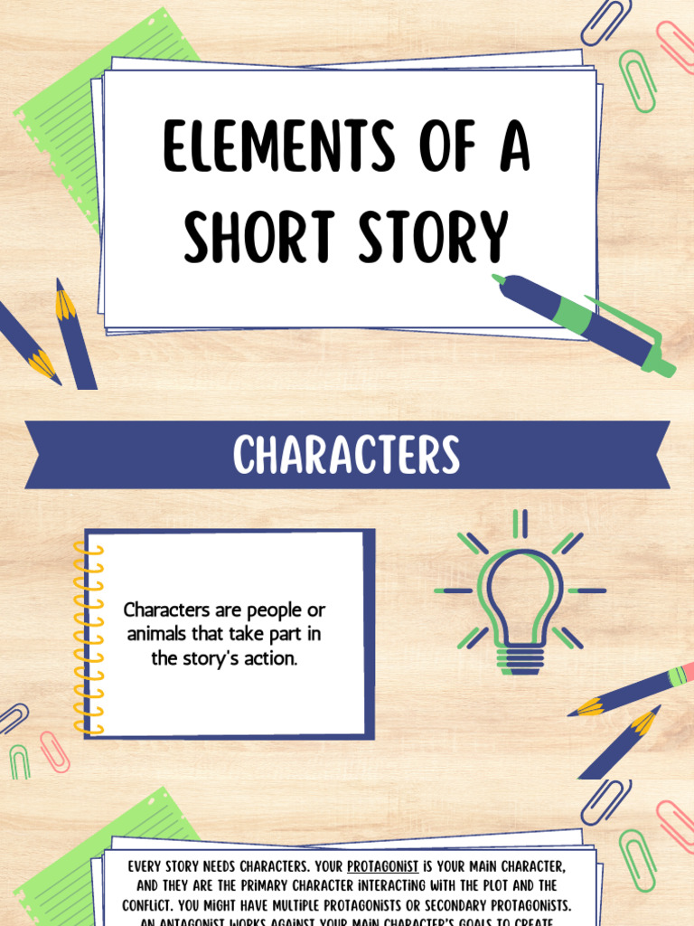 Elements of A Short Story | PDF | Narration | Literary Concepts