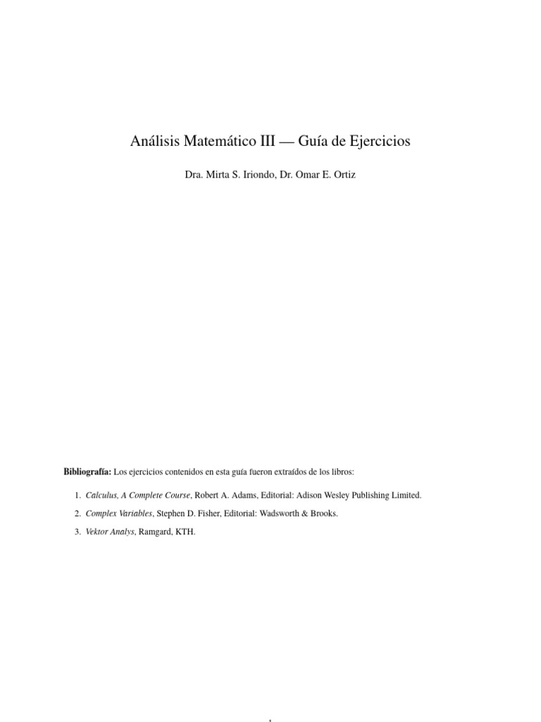 AMIII Guia Vectorial - PDF 1 | PDF | Integral | Vector Euclidiano