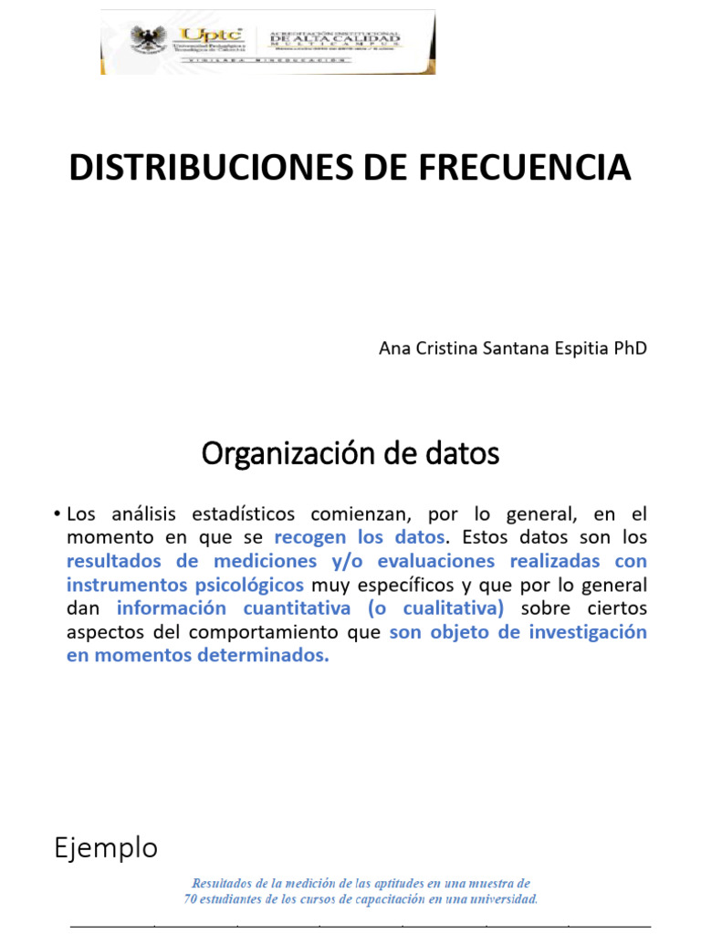 Distribuciones de Frecuencia | PDF | Histograma
