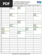 Accessing CELCAT Timetables at Welkom | PDF