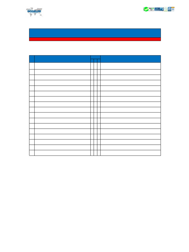 Check List Sig Cmss-Rse 2024 E2 | PDF | Sistema de manejo de calidad ...