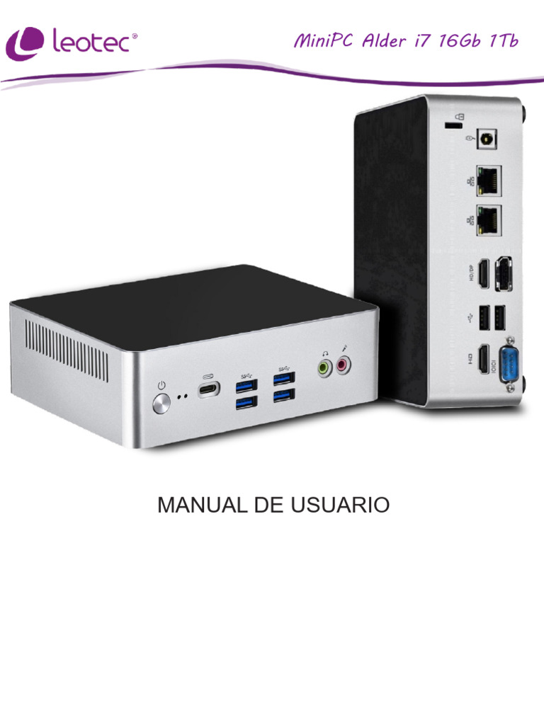 Manual PDF | PDF | USB | Hdmi