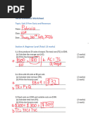 BTEC Unit 3 Business Formulas Guide | PDF