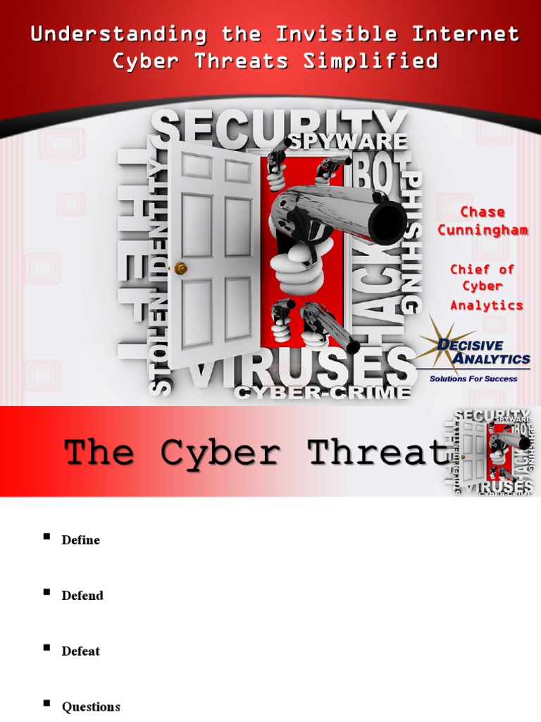 Cyber Threats: Types and Defenses Explained | PDF | Social Engineering ...