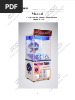 Claw Machine Operation Manual | PDF | Ac Power Plugs And Sockets ...