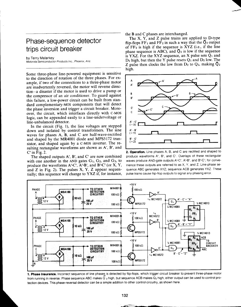 Power Phase Sequence Detector | PDF