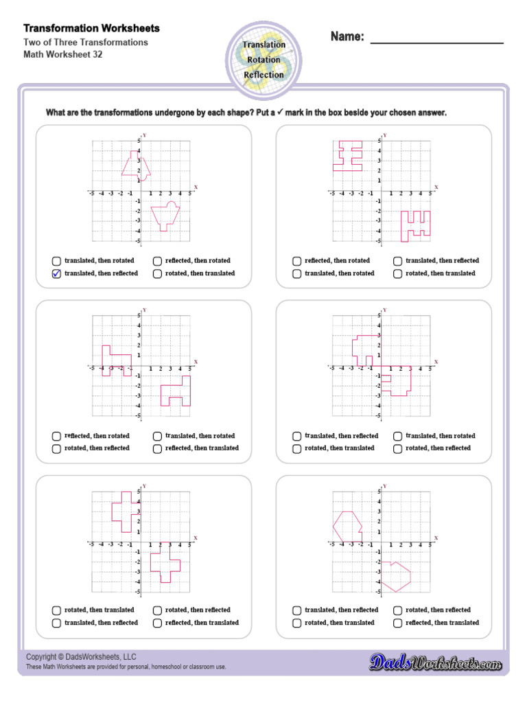 Transformation Two of Three Transformations v4 | PDF