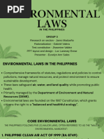 Philippine Environmental Management Laws | PDF | Environmental Impact ...