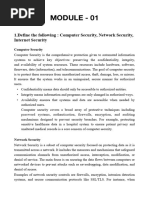 Understanding Cybersecurity Terms | PDF