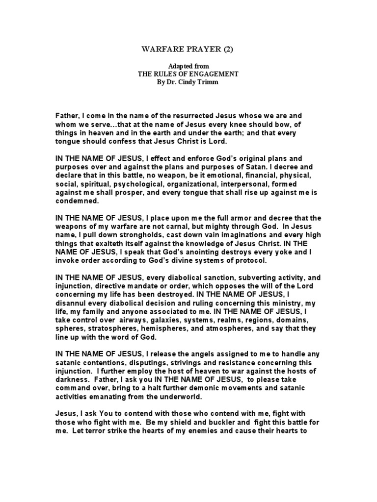 Cindy Trimm | PDF | Divinity | Jesus