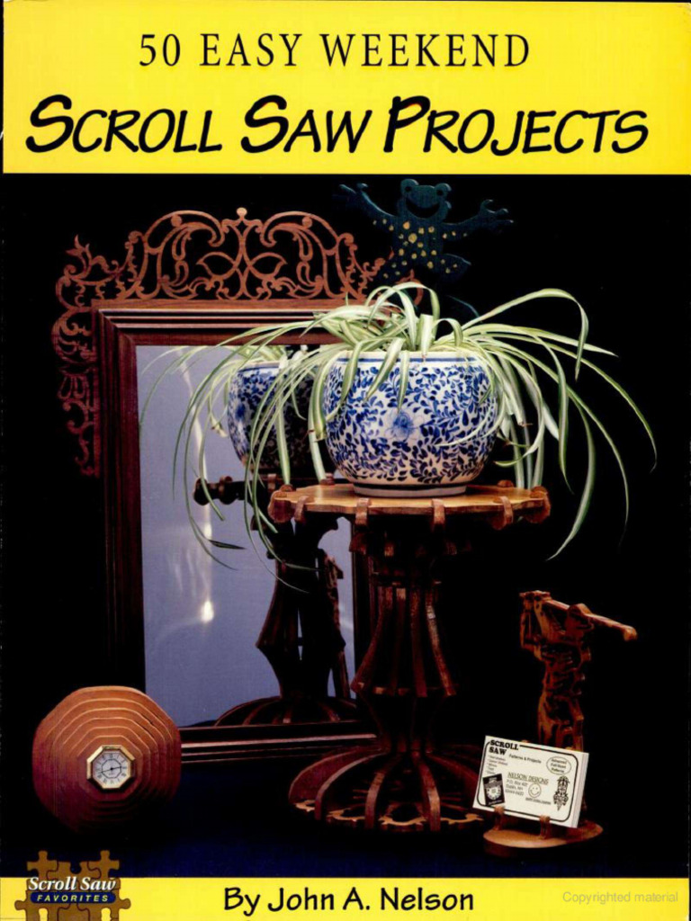 50 Easy Weekend Scroll Saw Projects | PDF