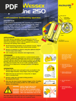 Comet Linethrower 250 Manual | PDF | Flight