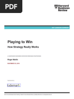 Playing to Win: Strategic Insights | PDF | Strategic Management | Brand