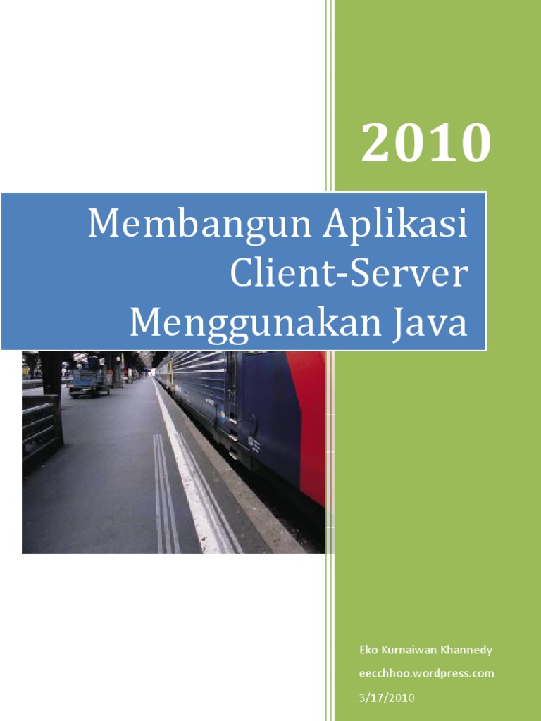 Membangun Aplikasi Client Server Dengan Java | PDF