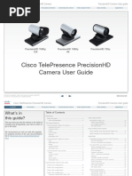Cisco Room Vision PTZ Camera Guide | PDF | Hdmi | Video