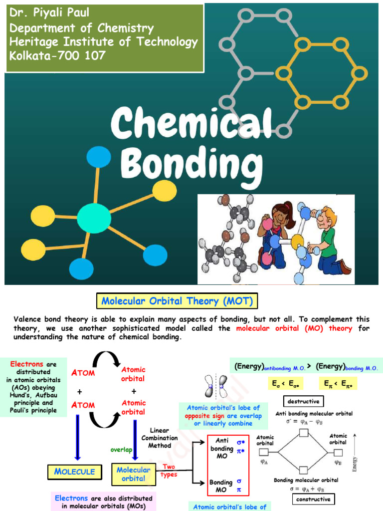 Chemical Bonding - Part 2 | PDF | Intermolecular Force | Molecular Orbital
