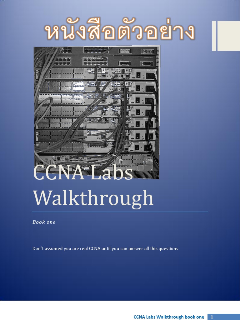 CCNA Labs Walkthrough Demo | PDF