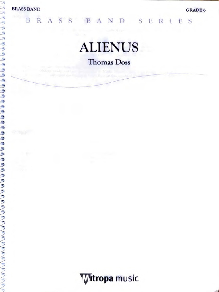 Alienus - Score | PDF