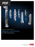 Magnetic Level Gauge: Abb Measurement and Analytics - Data Sheet | PDF ...