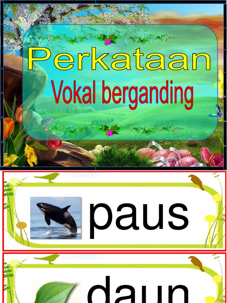 Bacaan Vokal Berganding | PDF