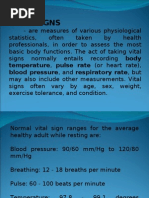 2) Vital Signs | PDF | Blood Pressure | Pulse
