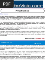 Negative Numbers and Prime Status | PDF | Prime Number | Integer