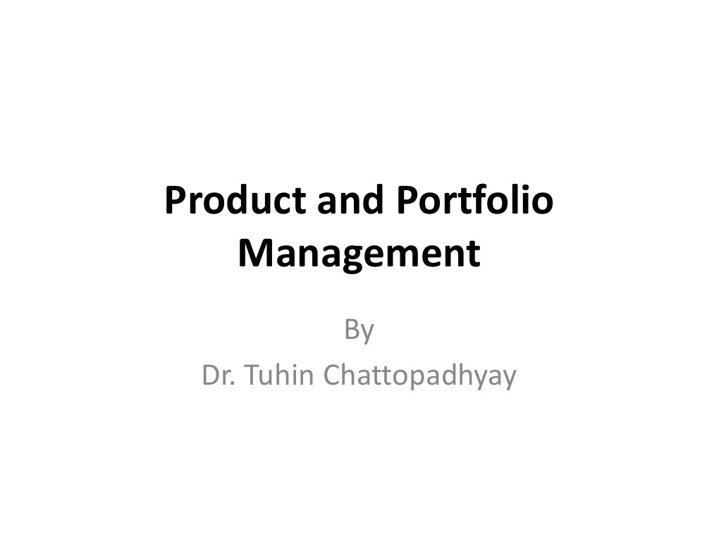 Product Portfolio Management Insights | PDF | Brand | Marketing