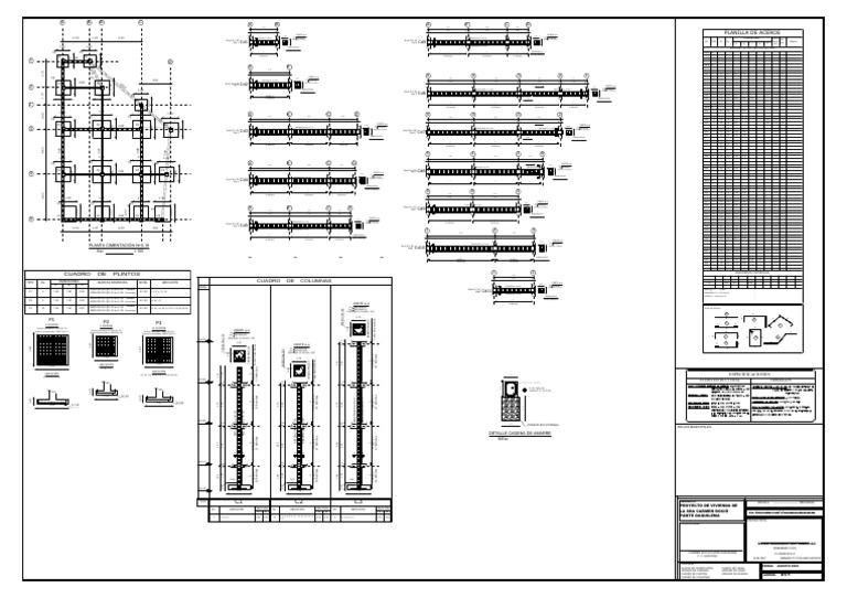 Plano Estructural Sra Carmen Rocio Pante Daquilema-Plano 1 Plotear | PDF
