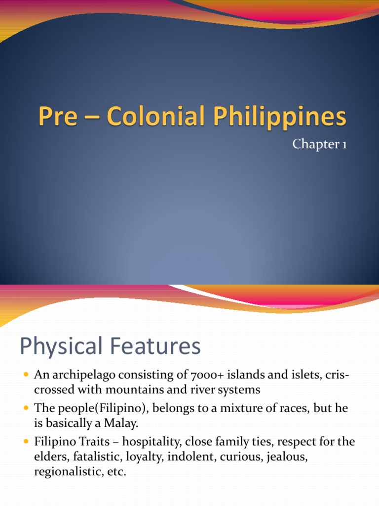 Pre - Colonial Philippines PDF | PDF