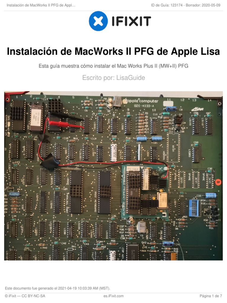 guide_123174_es | PDF | Apple Inc. | Hardware de la computadora
