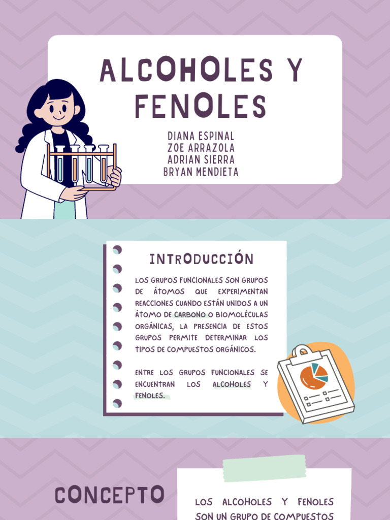 Alcoholes y Fenoles | PDF | Compuestos orgánicos | Química Orgánica