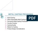 Advantages and Disadvantages of Different Casting Processes | PDF ...