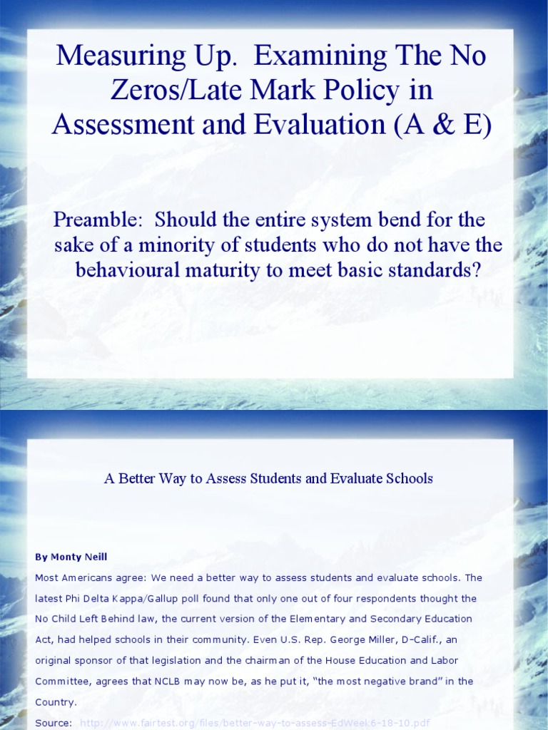 No Zeros Presentation | PDF