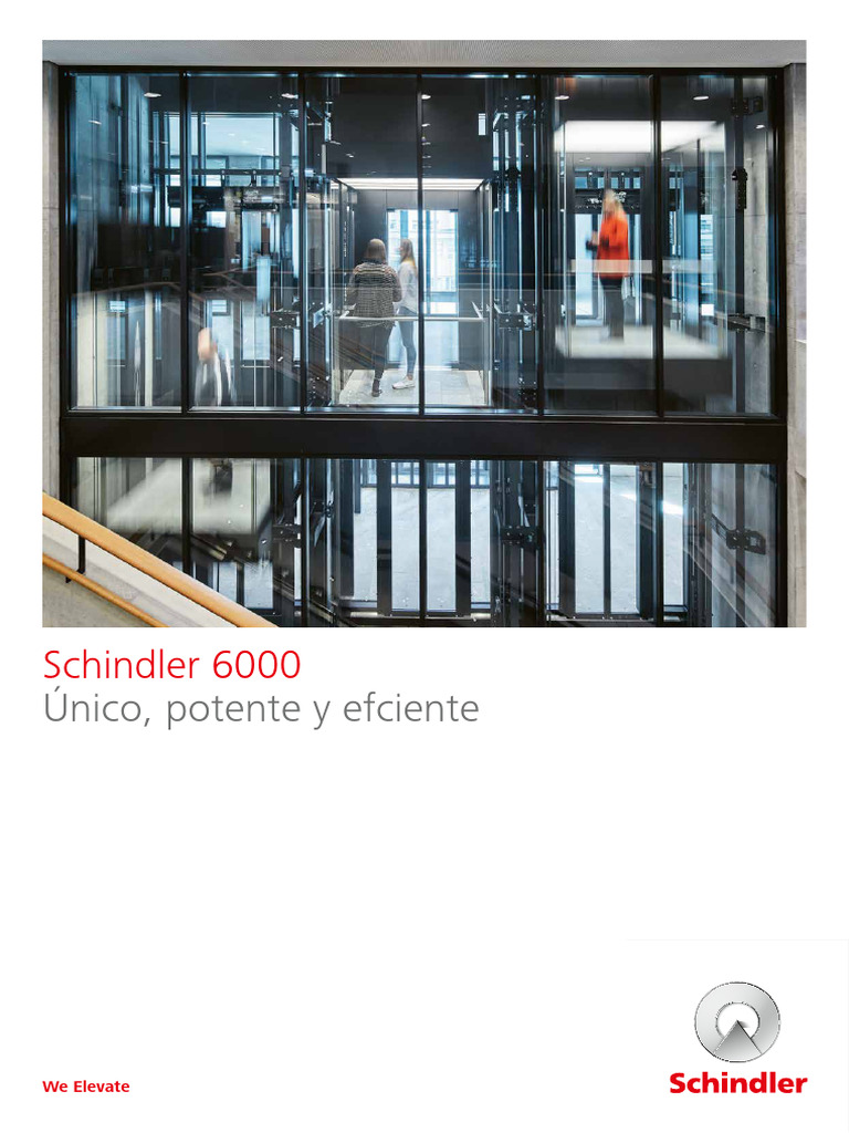Schindler 6000 Ascensor | PDF | Ascensor