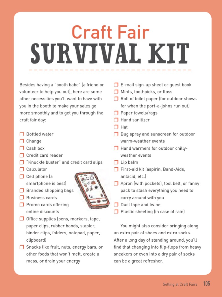 Craft Fair Essentials Guide | PDF