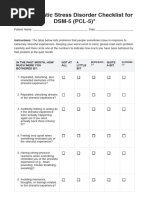 Military PTSD Checklist (PCL-M) | PDF