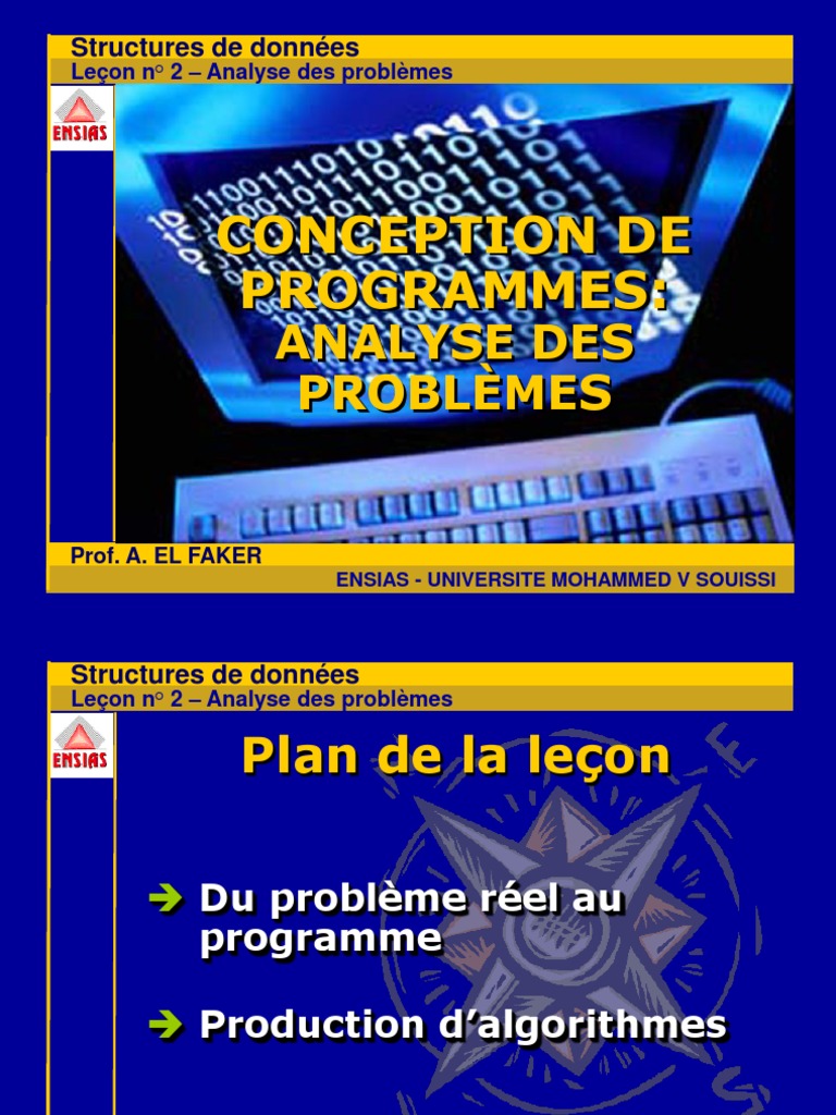 Lec 02 Analyse Def | PDF | Théorie des graphes | Informatique