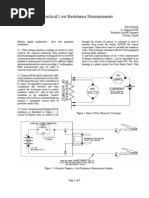Siemens Ductor Test Method Statement | PDF | Electrical Resistance And ...
