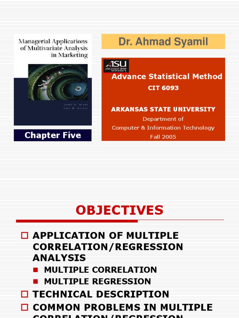 Multiple Reg Analysis 5 | PDF | Regression Analysis | Correlation And Dependence