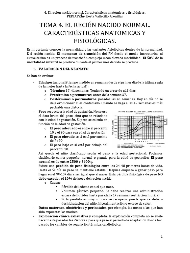 El RN Normal | PDF | Cráneo | Infantes
