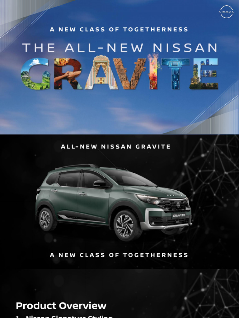 Annexure-2 - All-New Nissan Gravite-Product Summary | PDF | Seat Belt ...