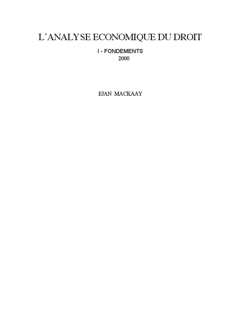 Analyse Economique Full | PDF