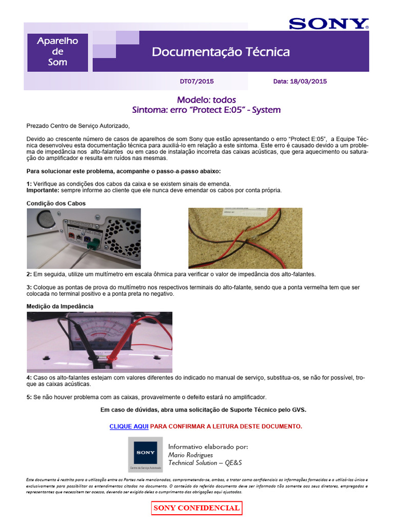 Dt07_2015_aparelho de Com_todos Os Modelos - Aciona Protect e05 | PDF