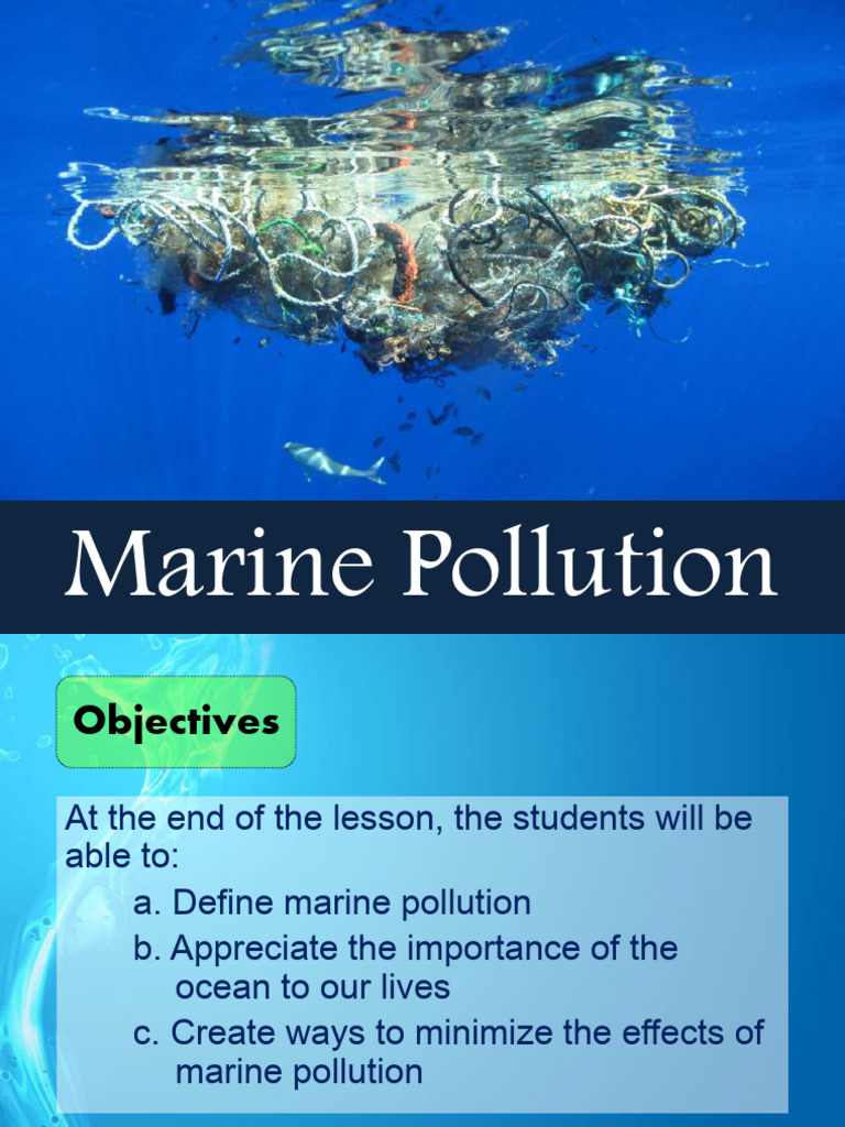 Marine Pollution | PDF