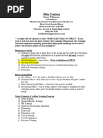 1500m Training Schedule: First 5 Weeks | PDF | Athletics | Racing