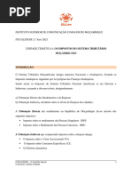 Tabela IRPS Moçambique 2025 Atualizada | PDF | Imposto de Renda | Impostos