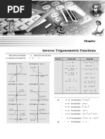 Class 12 Inverse Trigonometric Formulas | PDF